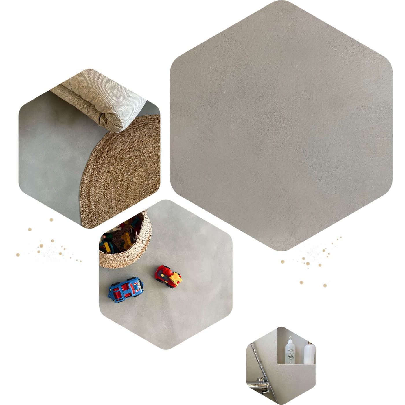 Sisustuslaasti Dekofloor Beton laatan päälle eri värejä | Taloon.com