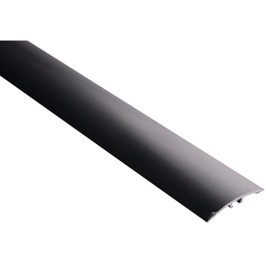 Eritasolista Maler sileä 0-10mm 5x40x2000mm alumiini tulppa musta ...