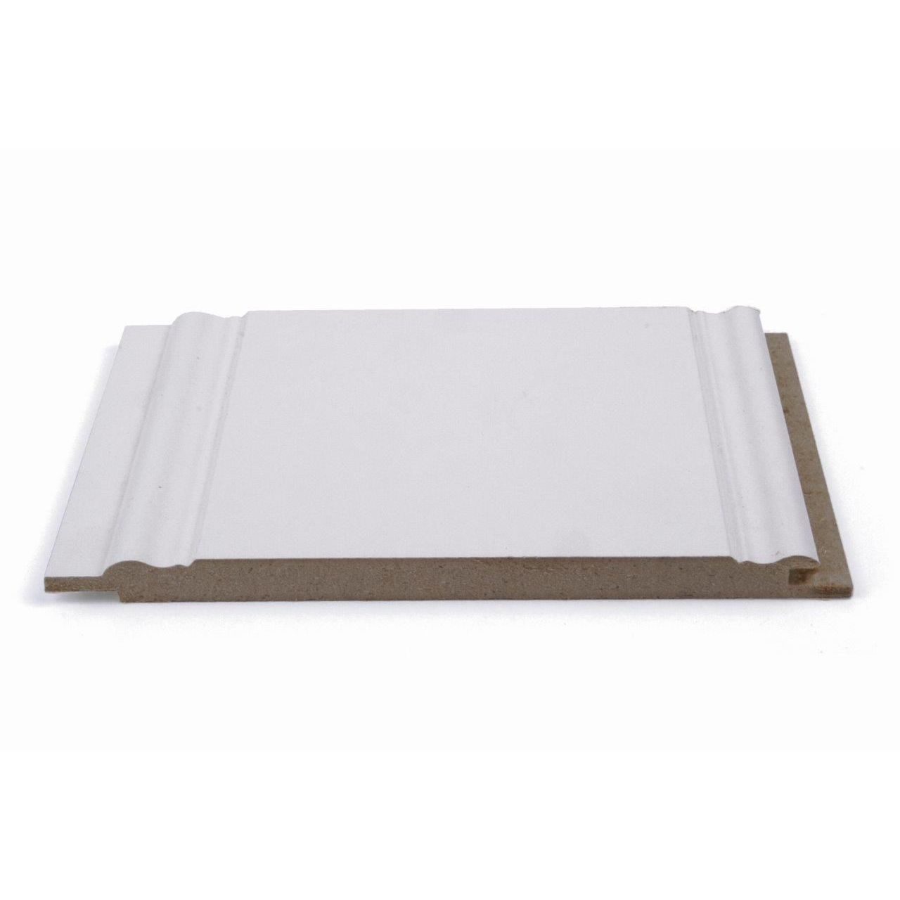 Sisustuspaneeli Maler STK 10x160x2070mm MDF ympäripontattu valkoinen