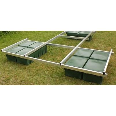 Laiturin runko Kikka T-malli 3,6 m | Taloon.com