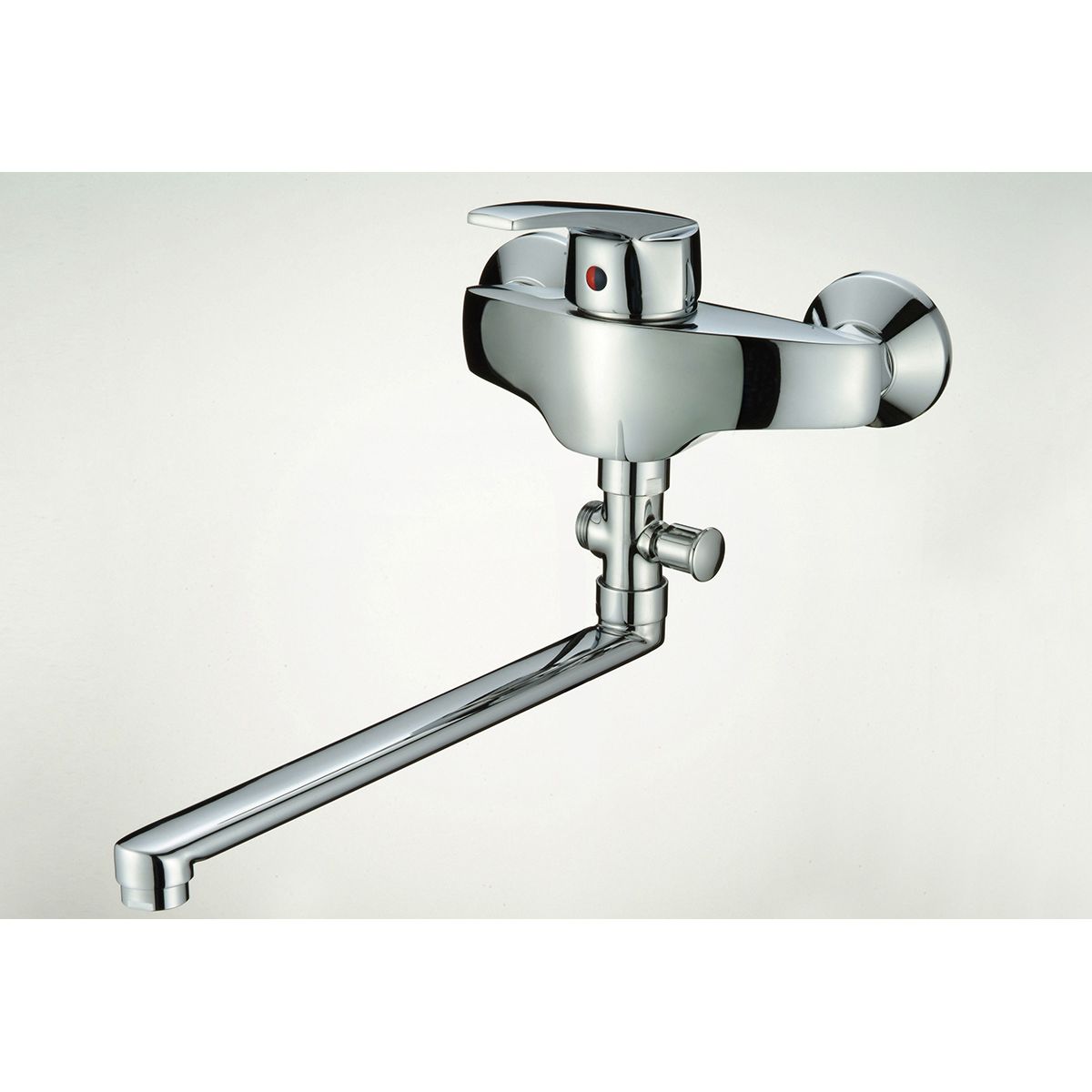 Amme- ja suihkuhana Laura 7808FZC pitkä juoksuputki kromi | Taloon.com