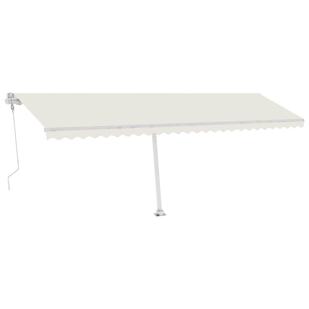 Markiisi, vapaasti seisova sisäänkelattava 600x300 cm, eri värejä (06545)