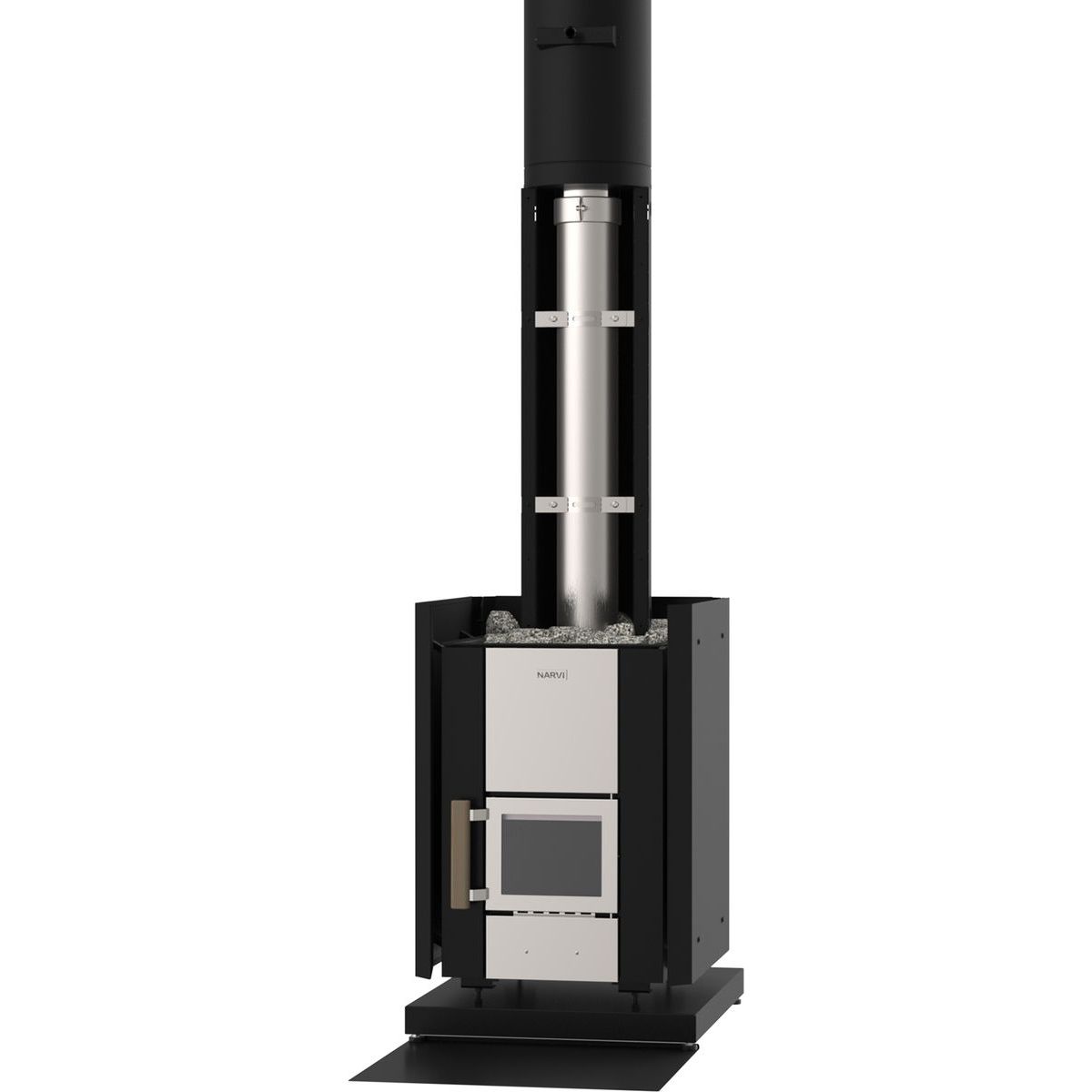 Pihasaunan kiuaspaketti Narvi 1, Kuru 14 | Taloon.com