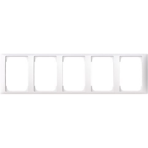 Peitelevy Abb Saga, 5-osainen, IP21, 100mm, valkoinen