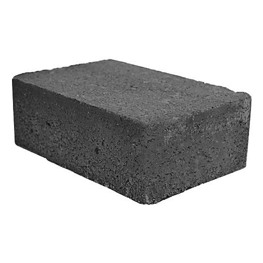 Pihakivi Lakka Citykivi 179x119x60 mm reunaviisteetön musta