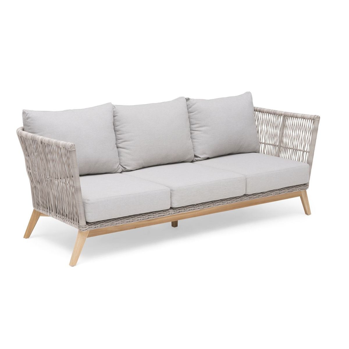 Sohva Himmelsnäs 3-istuttava beige/tiikki | Taloon.com