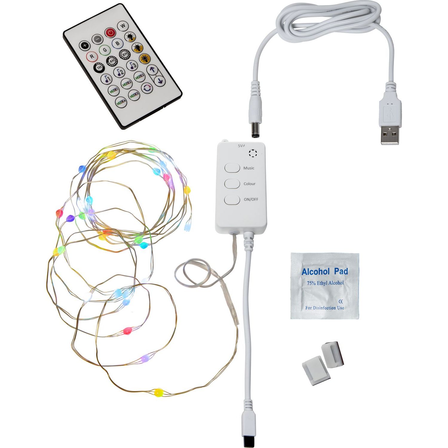 Älykäs LED-valosarja Star Trading Smart Light Strip, 3m, moniväri