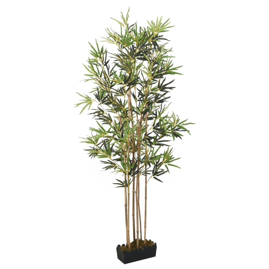 Tekokasvi bambupuu 120cm, 552 lehteä, vihreä | Taloon.com