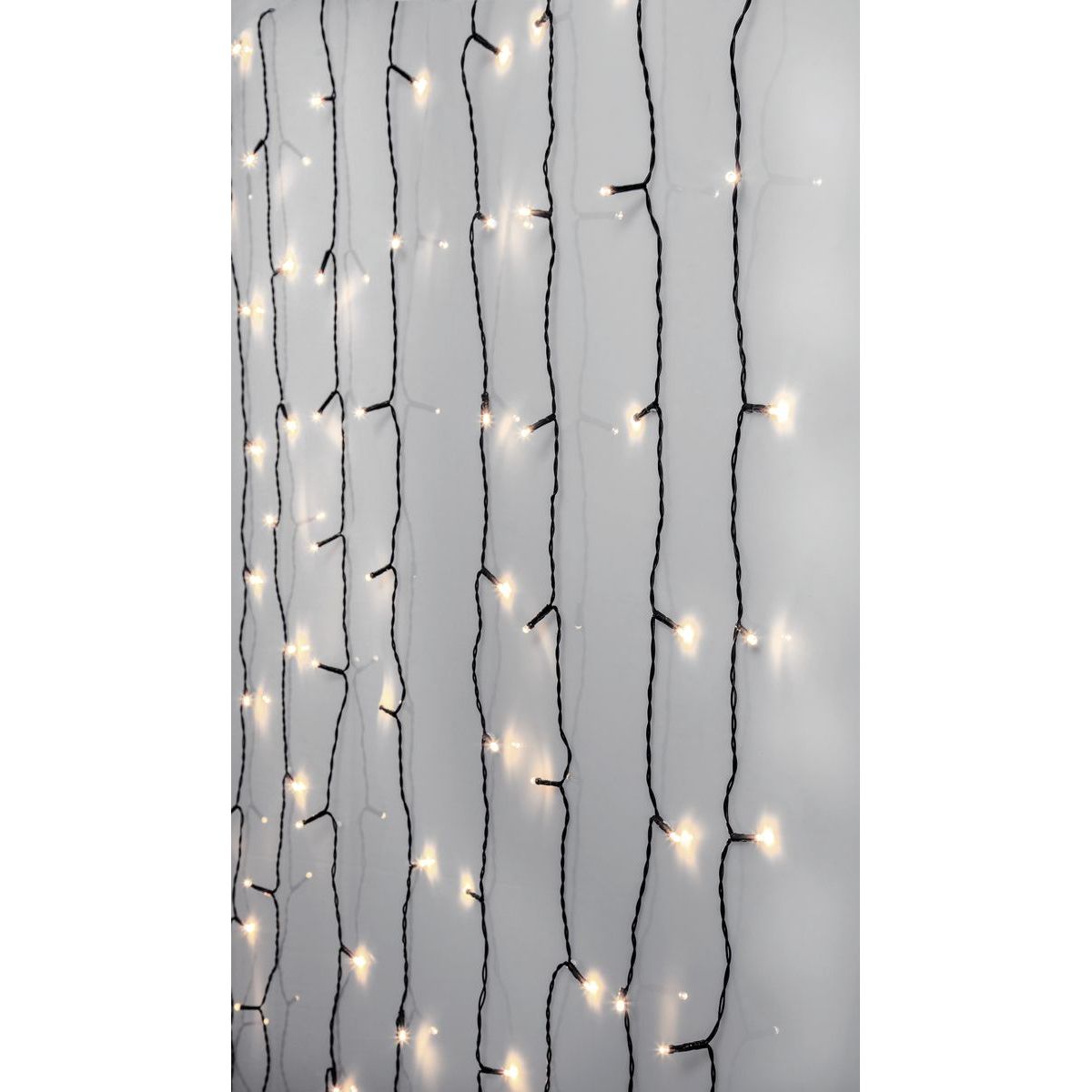 Valoverho Star Trading Serie LED Crispy Ice White 80 valoa 1,3x1,3m