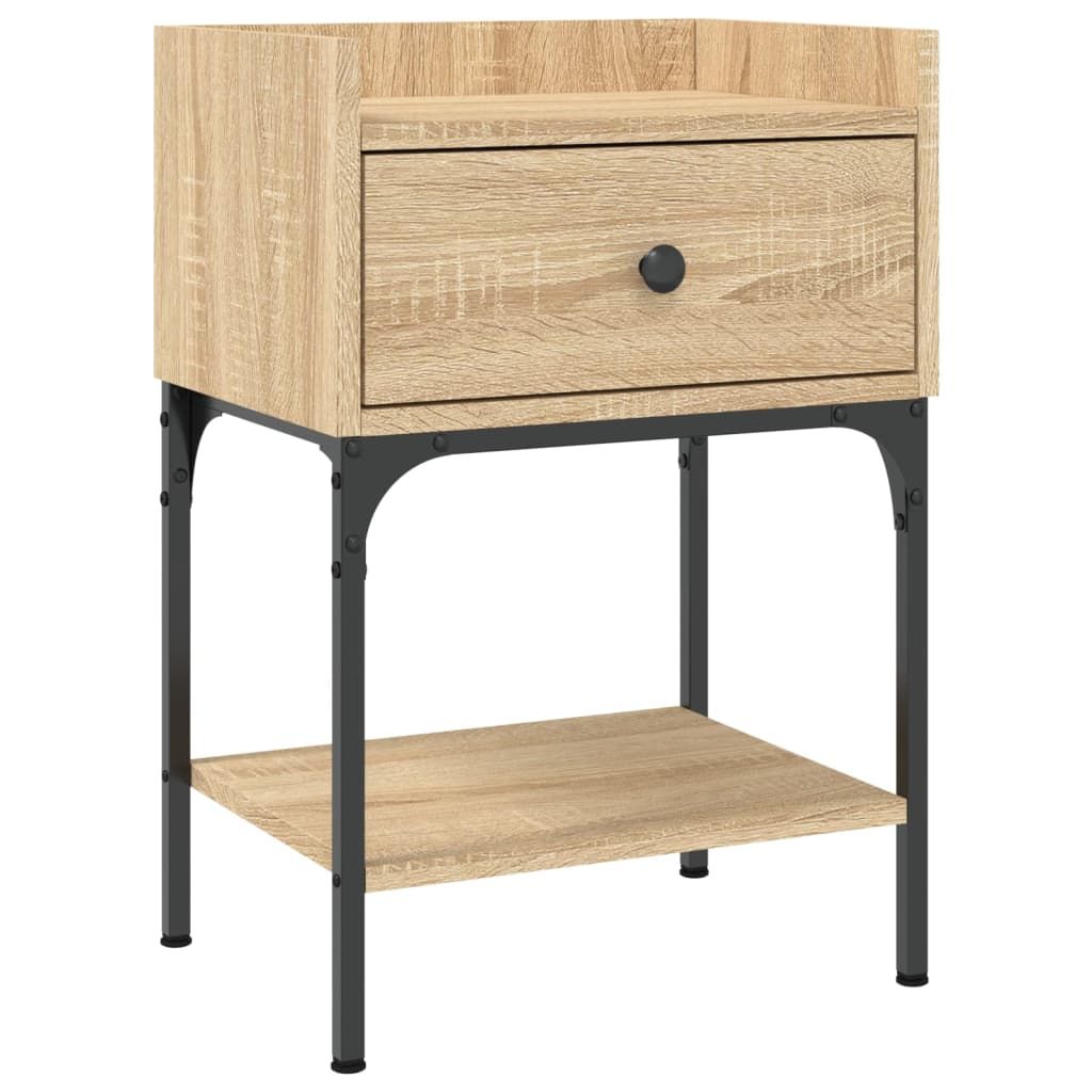 Yöpöytä Sonoma-tammi 40,5x31x60 cm tekninen puu (25895) | Taloon.com